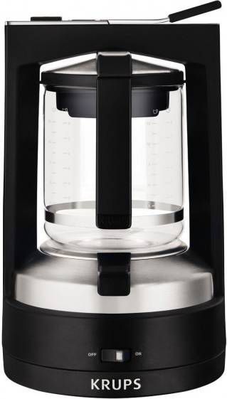 Krups Moka Brew KM468910 Koffiezetapparaat Zwart - Koffiezetwebshop.nl